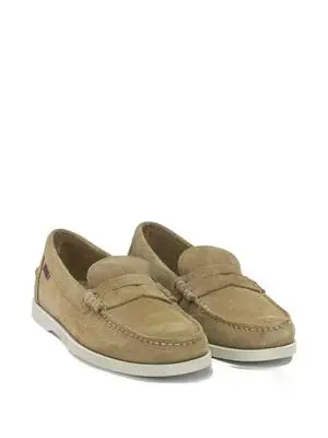 SEBAGO Docksides Suede Loafers - Neutrals