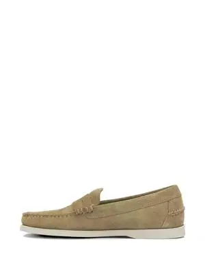 SEBAGO Docksides Suede Loafers - Neutrals