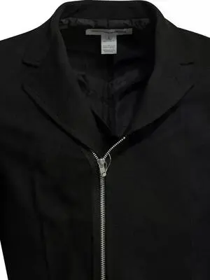 Comme Des Garçons Single-breasted Zip-up Blazer