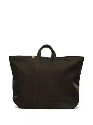 Visvim Large Logo-detail Cotton Tote Bag - Brown
