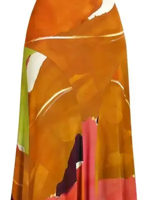 Ulla Johnson Malie Maxi Dress - Orange