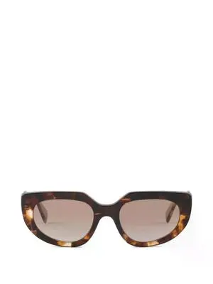 Prada Sunglasses With Logo - Brown