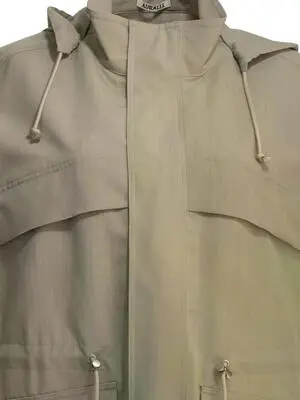 Auralee Hooded Drawstring Gilet