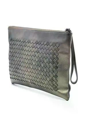 Bottega Veneta 2012-2026 Nappa Intrecciato Wristlet Clutch Bag