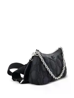 Gucci Gg Embossed Matelassé Zip Shoulder Bag