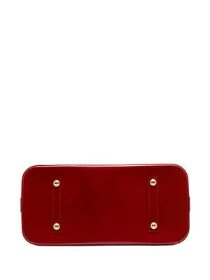 LOUIS VUITTON 2008 Monogram Vernis Alma Gm Handbag - Red