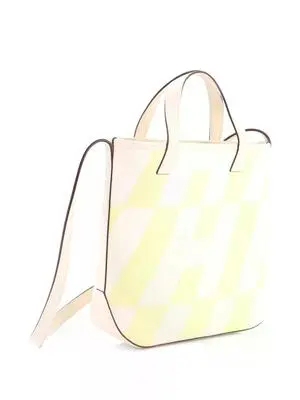 Hermès Cabas H En Biais 27 Tote - Yellow