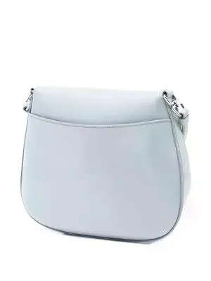Prada 2000-2013 Mini Brushed Leather Cleo Flap Shoulder Bag