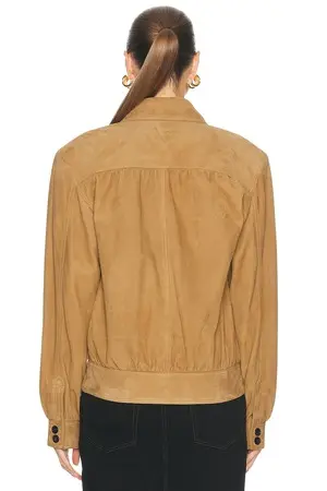 Saint Laurent Suede Jacket