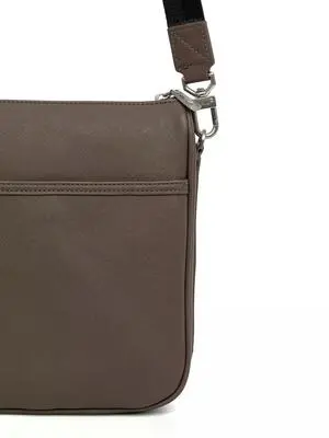 Guess Logo-plaque Zip Messenger Bag