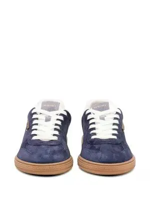 Versace Greca Lace-up Sneakers - Blue