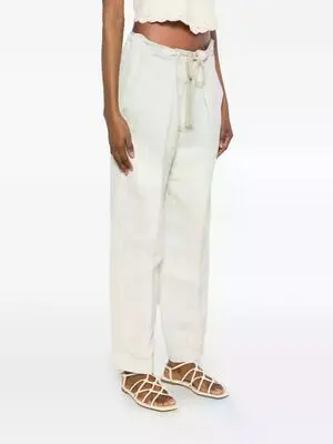 Isabel Marant Étoile Sharony Drawstring-waist Trousers - Neutrals
