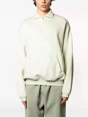 Fear Of God Essentials Polo-collar Sweatshirt - Neutrals