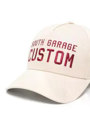 SOUTH GARAGE Logo-embroidered Baseball Cap