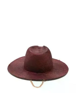 Ruslan Baginskiy Logo Plaque Chain Strap Hat
