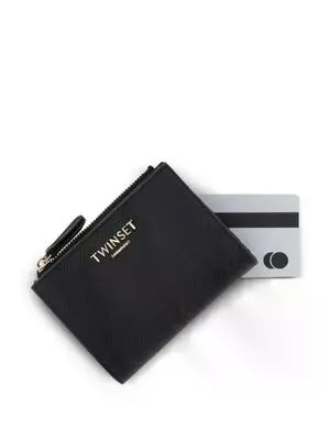 TWINSET Zip Wallet - Black