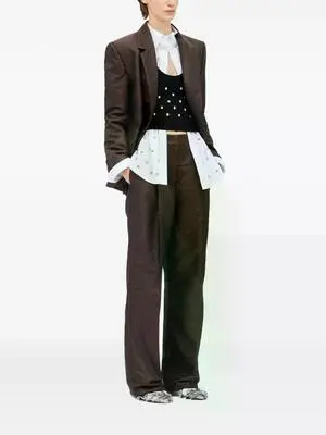 MSGM Studded Embellished T-shirt