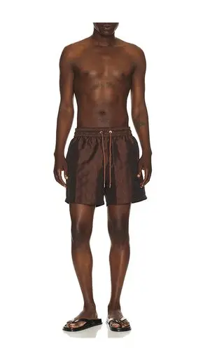 Frescobol Carioca Rio Swim Short - Brown