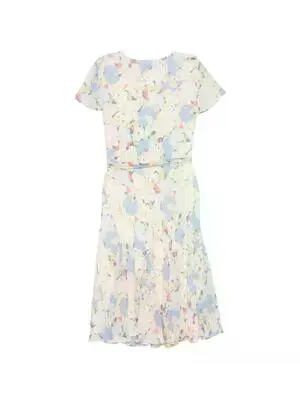 Ralph Lauren Floral-print Midi Dress - Neutrals