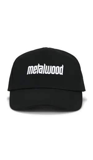 METALWOOD STUDIO Metal Logo 5-panel Cap - Black