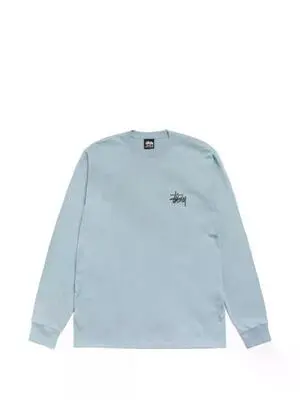 StÜssy Basic Long-sleeve T-shirt - Blue