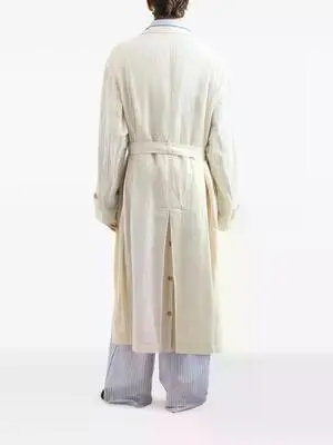 Dolce & Gabbana Cotton-linen Trench Coat