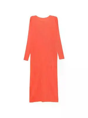 Women's long-sleeve midi day dresses