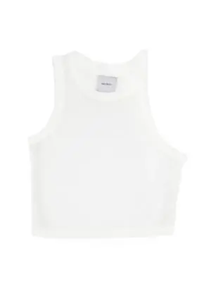HALFBOY Sleeveless Top - White