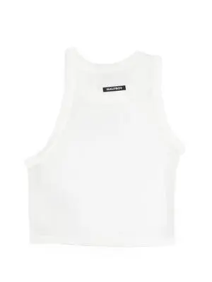 HALFBOY Sleeveless Top - White