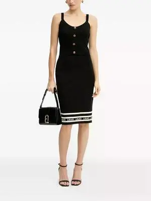Guess Emmie Ribbed Top - Black