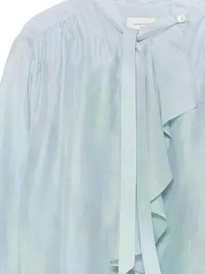 Jacob Cohen Pussy-bow Ruffled Blouse