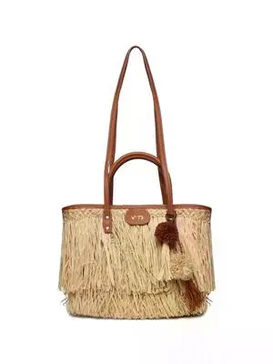 V°73 Domitilla Fringe-trimmed Shoulder Bag
