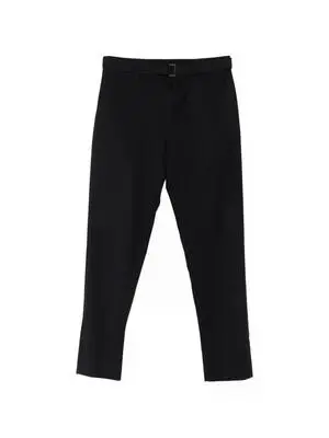 Canali Impeccabile Belted Wool Trousers