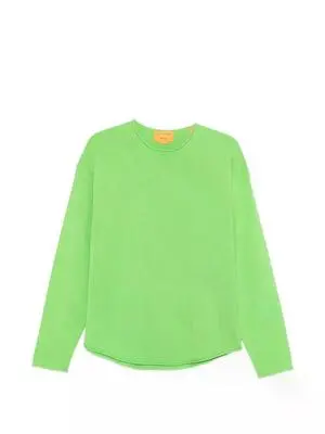 Guest In Residence Crew-neck Cashmere Sweater - Green