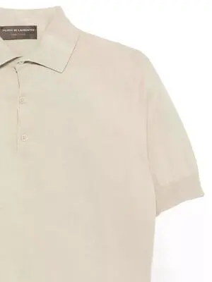 FILIPPO DE LAURENTIIS Short-sleeve Polo Shirt - Neutrals