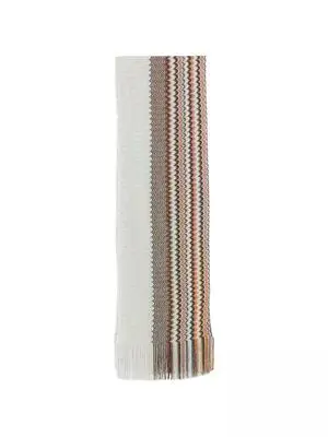 Missoni Fringed-edge Scarf - Neutrals