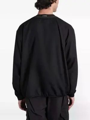 AND WANDER V-neck Snap-fastening Cardigan