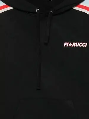 Fiorucci Logo-print Side-stripe Hoodie