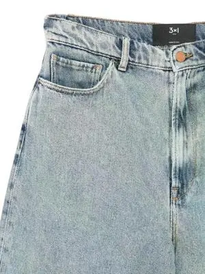 3x1 High-waisted Shorts