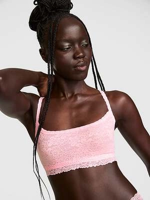 Pink Wink™ Unlined Scoop Bralette - Pink