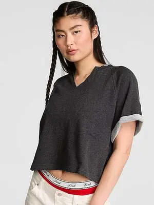 Pink Crewneck T-shirts For Women