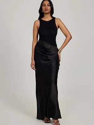 Victoria's Secret Summer Away Soraya Dress - Black