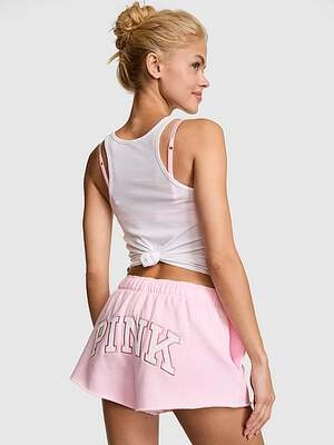 Pink Campus Fleece Shortie Pink