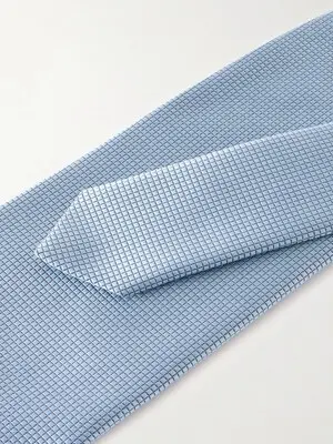 Charvet 8.5cm Silk-jacquard Neck Tie - Blue