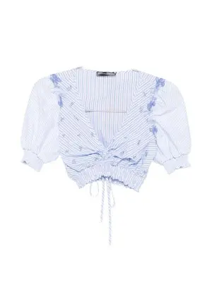 Ermanno Scervino Cropped Blouses