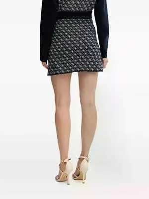 Guess Logo-jacquard Mini Skirt