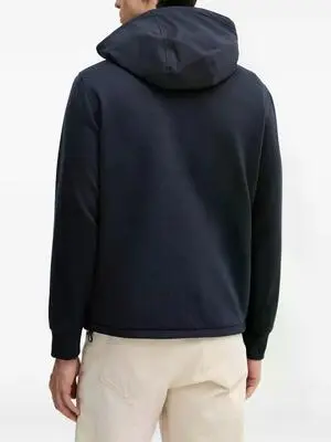 Guess Zip Hooded Jacket - Blue