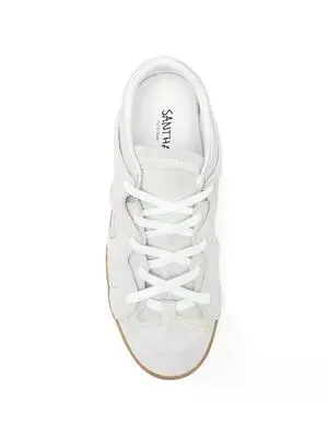 SANTHA Panelled Cut-out Sneakers - Grey