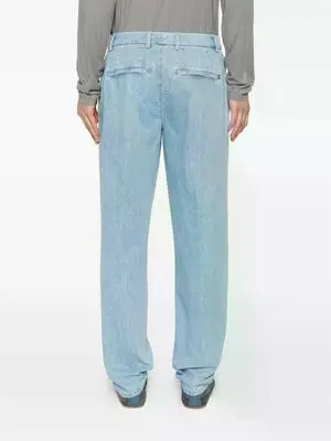 DONDUP Faded-effect Straight-leg Jeans - Blue