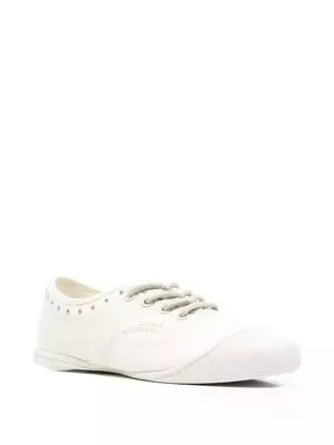 VANS Stud-embellished Lace-up Sneakers - Neutrals